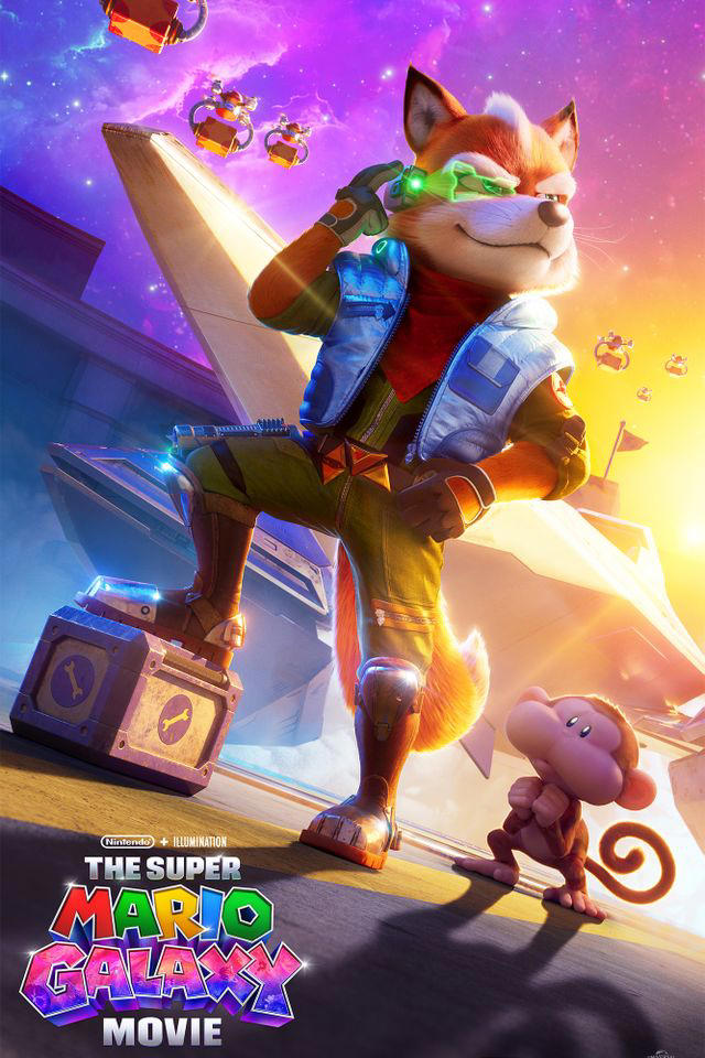 Super Mario Galaxy movie adds surprise character Fox McCloud as ...