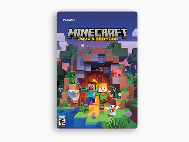 Get both Java & Bedrock Minecraft versions on sale