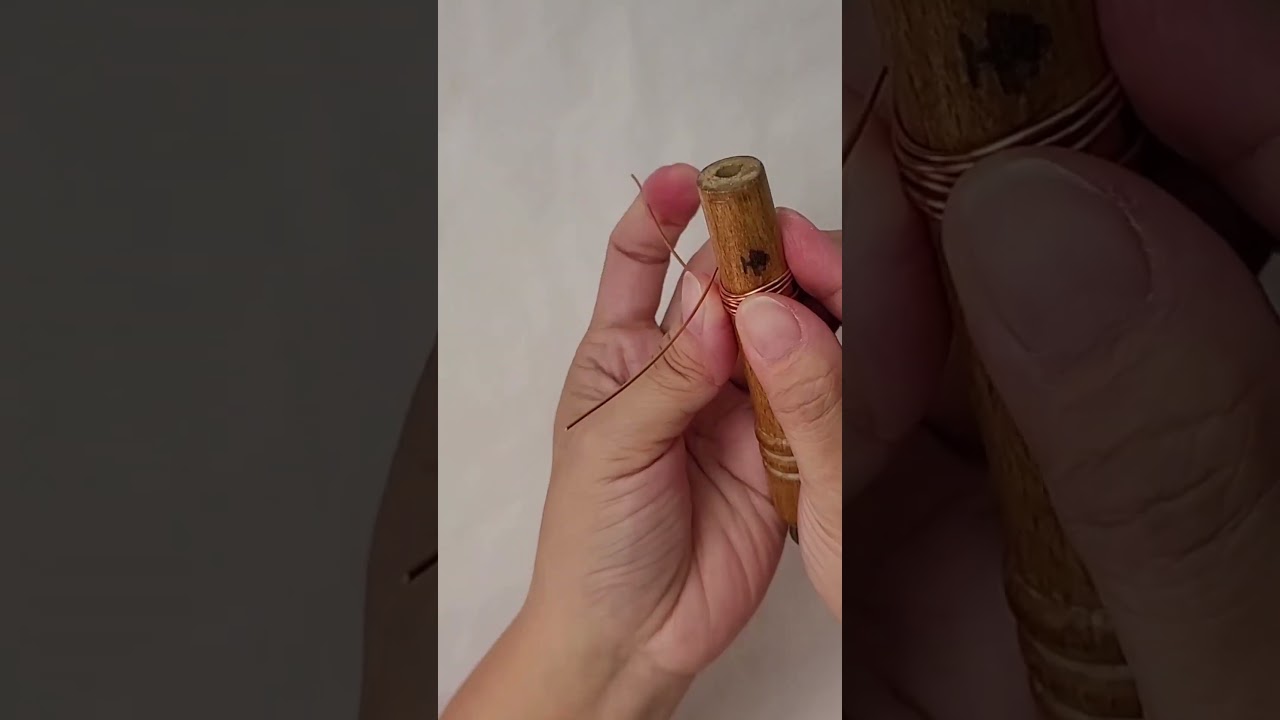 Simple round twisted ring | Super fast in 5 minutes | Jewelry making ...