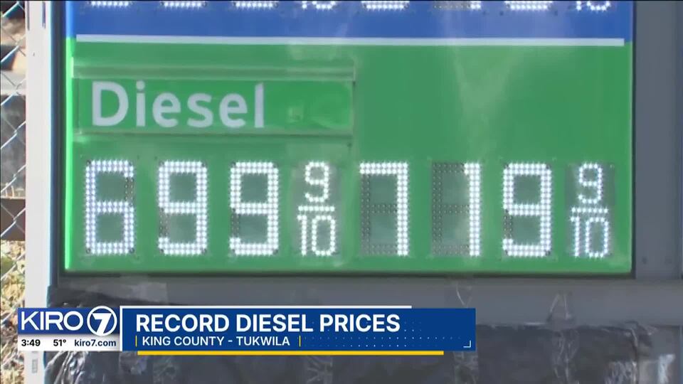 Video: Record diesel prices