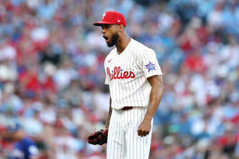Phillies announce lineup today vs. Cubs. Taijuan Walker released