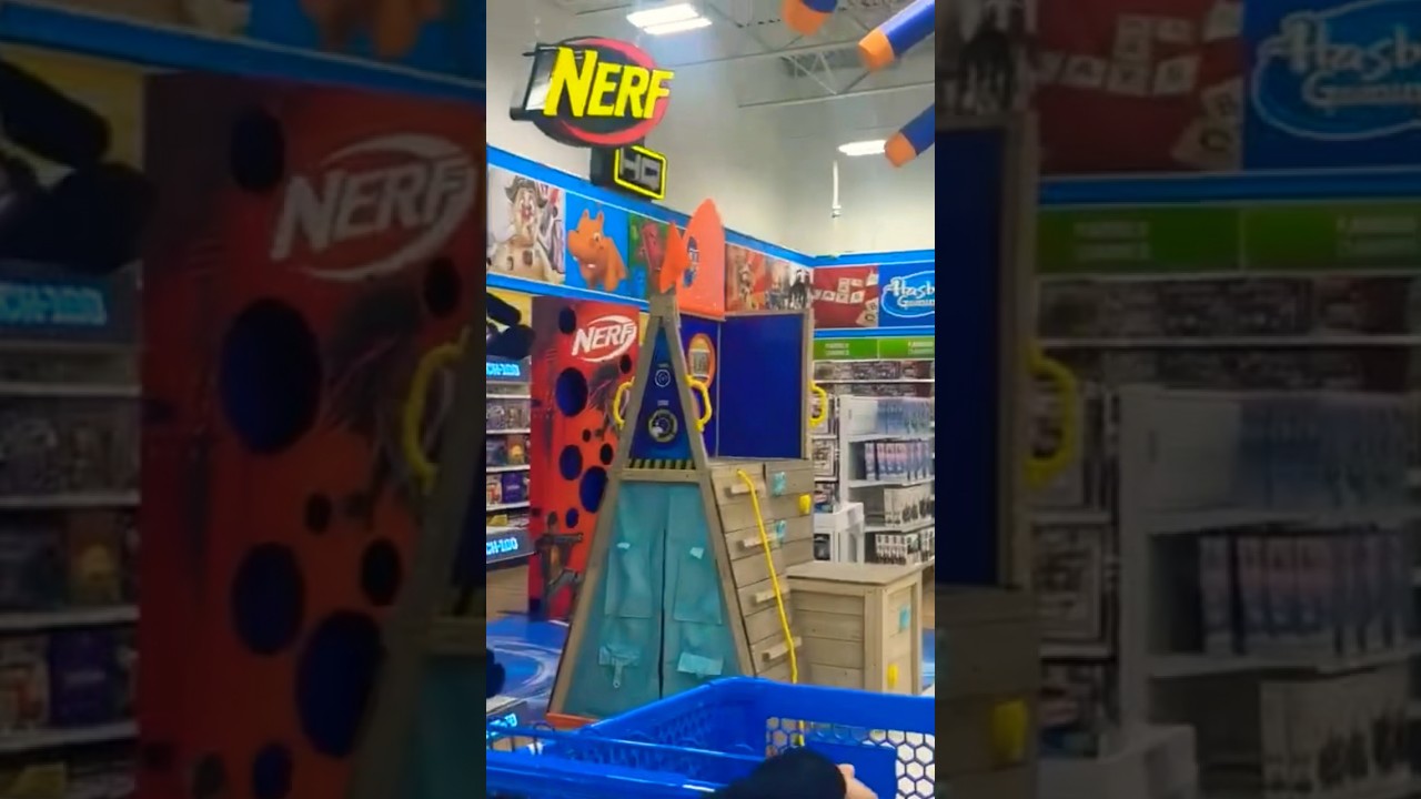 NERF HQ at Toys R Us!