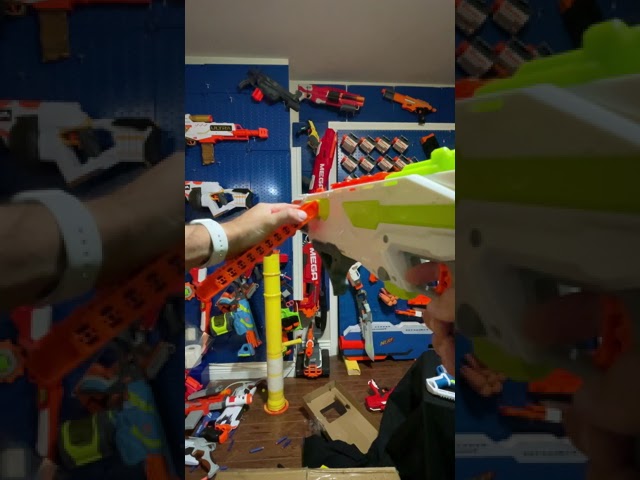 Hardest Nerf gun reload pt. 2 #shorts