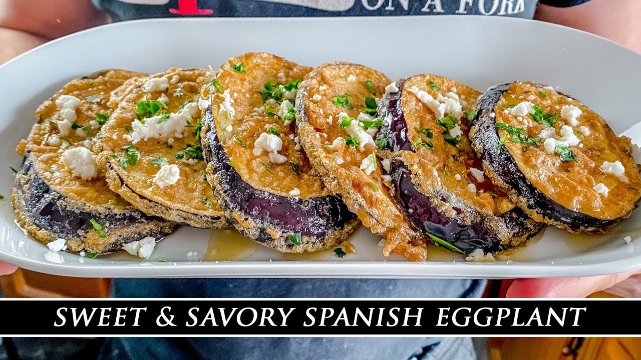 Sweet & savory Spanish eggplant | Easy eggplant recipe