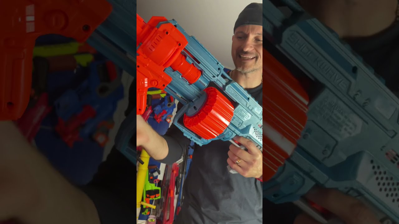 Nerf Shockwave blaster | MacDannyGun review #shorts