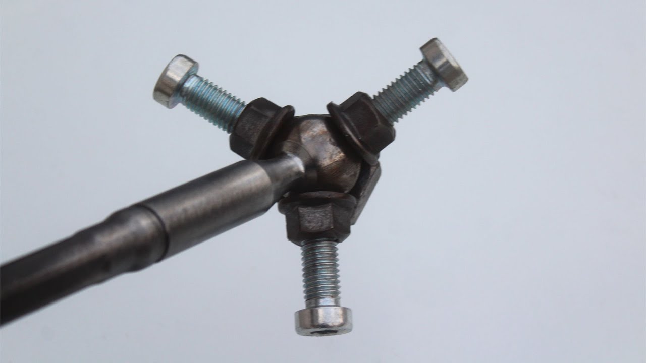 Amazing idea! Unique homemade drill support