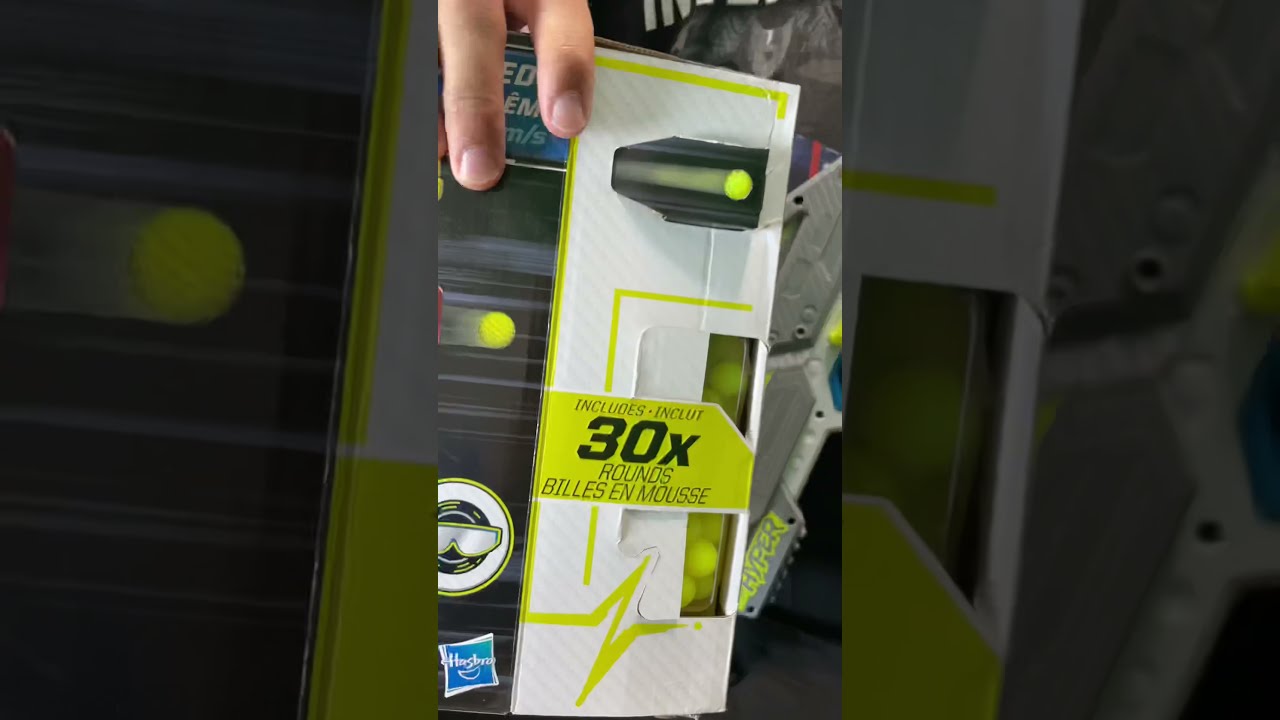Nerf HYPER Rush-40 review | MacDannyGun #shorts