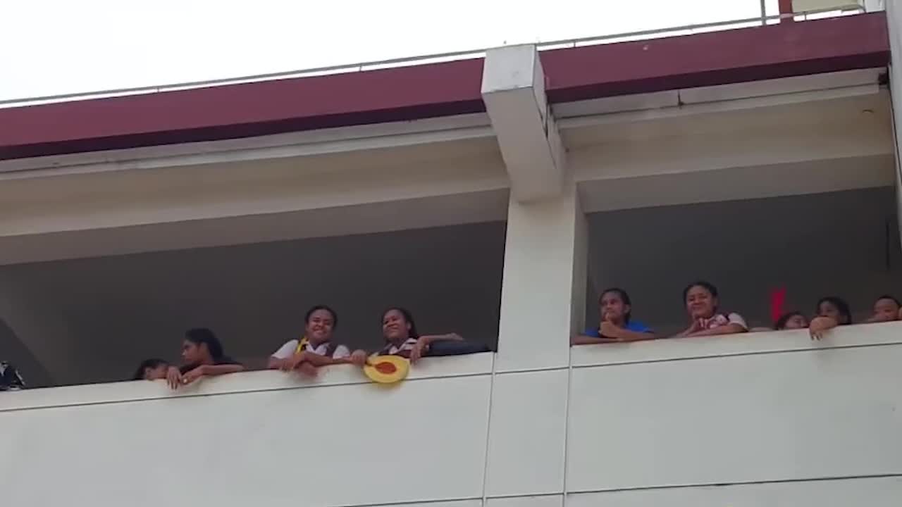Students evacuate to third storey as 7.5-magnitude quake triggers ...