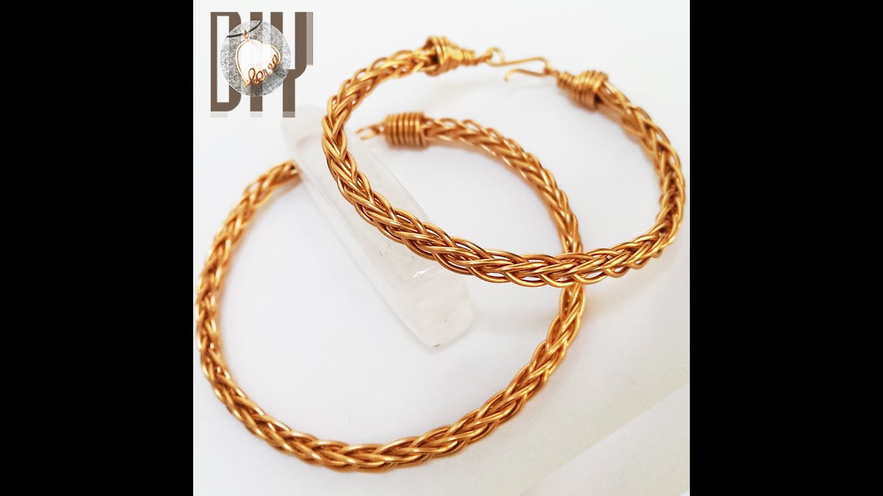 Double braided | bracelet | unisex jewelry | copper wire 867 ...