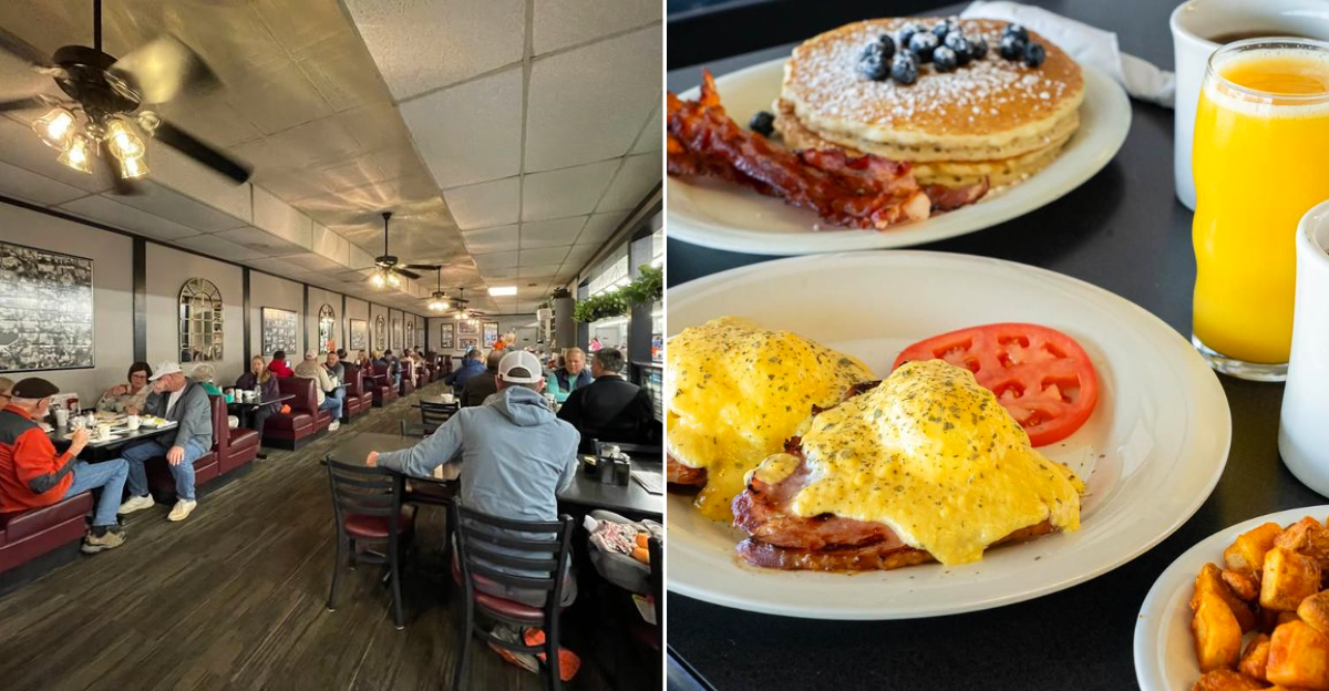 This South Carolina diner serves a plate of biscuits and gravy that ...