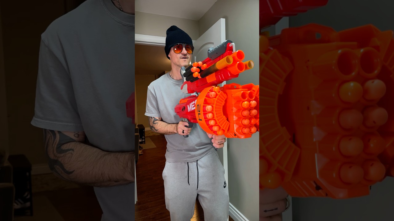 Nerf clone war: Keys battle!