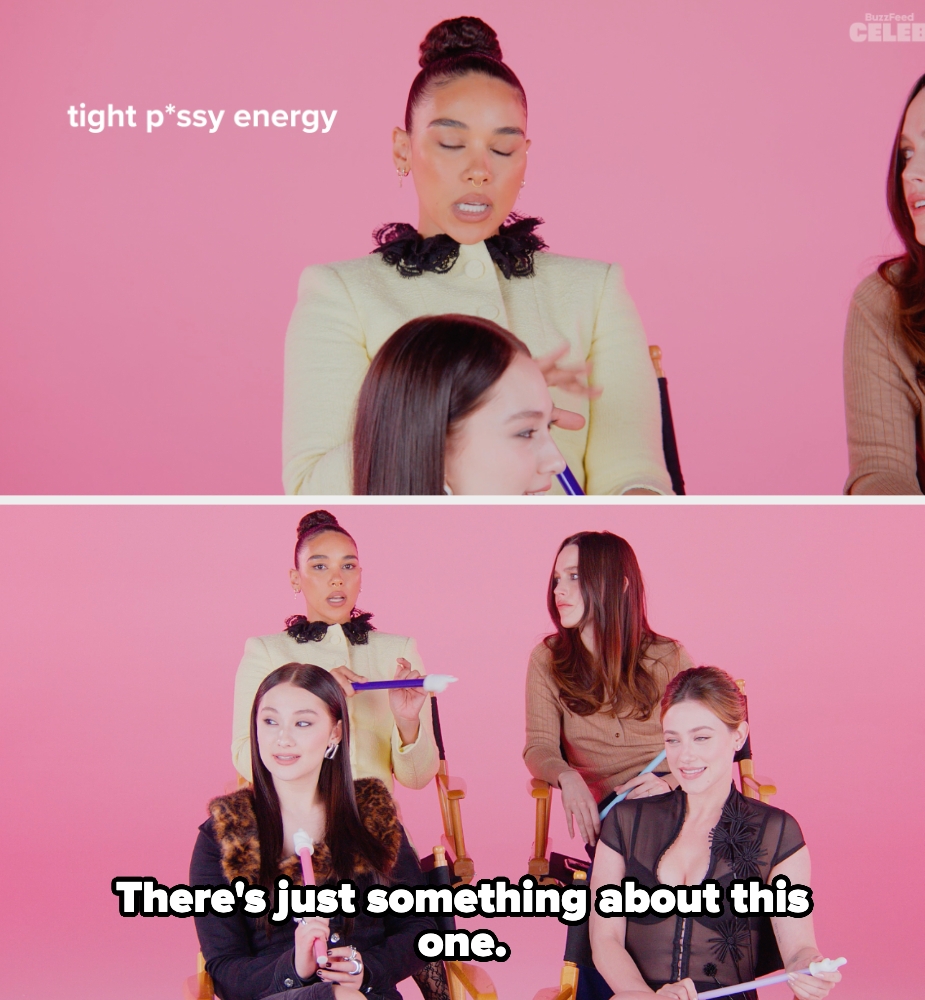 Lili Reinhart, Lola Tung, Victoria Pedretti, and Alexandra Shipp shared ...