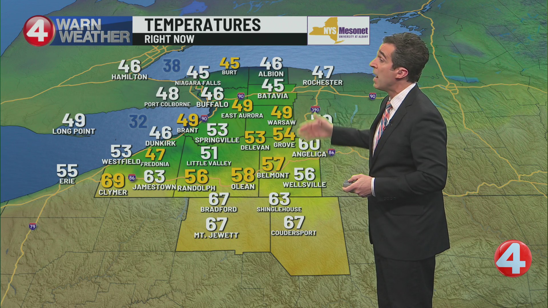 Buffalo weather update: 4 p.m., 3/26/26