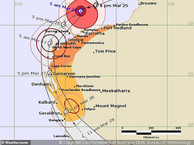 Flood-weary Aussies brace for a soaking as 'monster' cyclone prepares ...