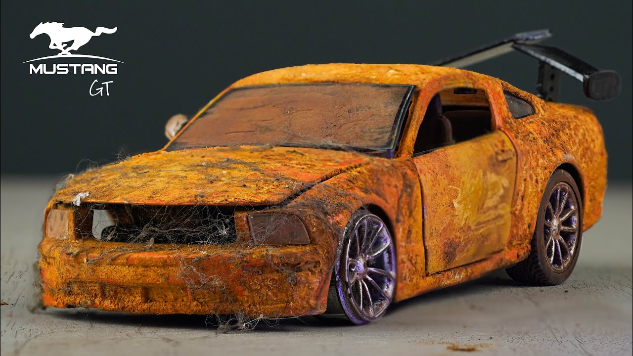 I restored this abandoned Ford Mustang GT!🚗