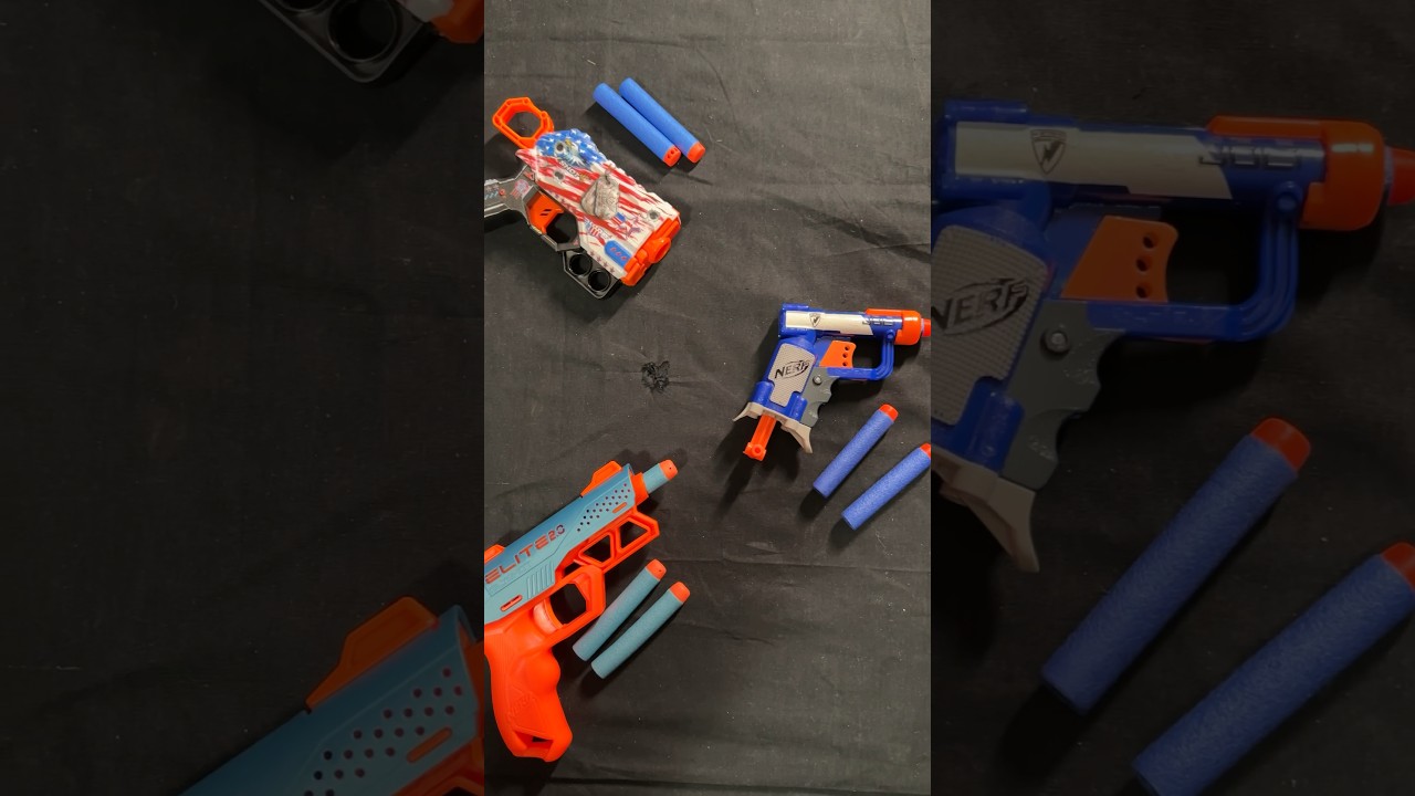 NERF vs ELITE 2.0 vs XSHOT