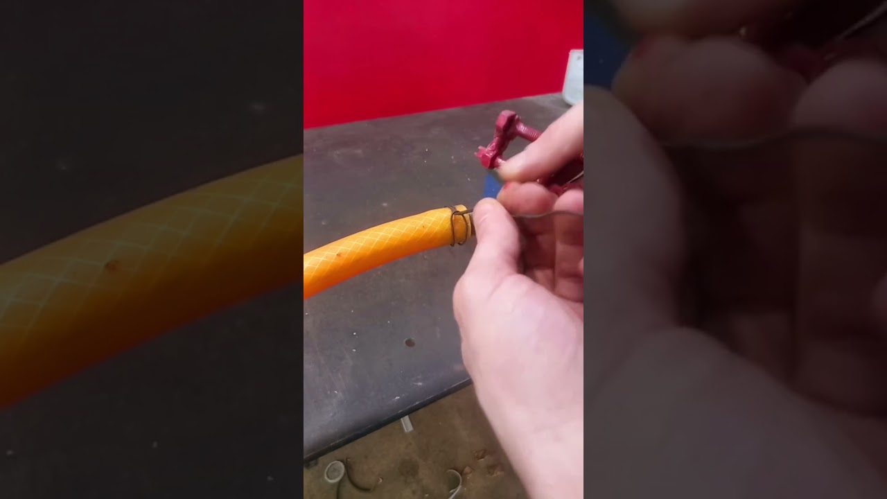 DIY wire clamp