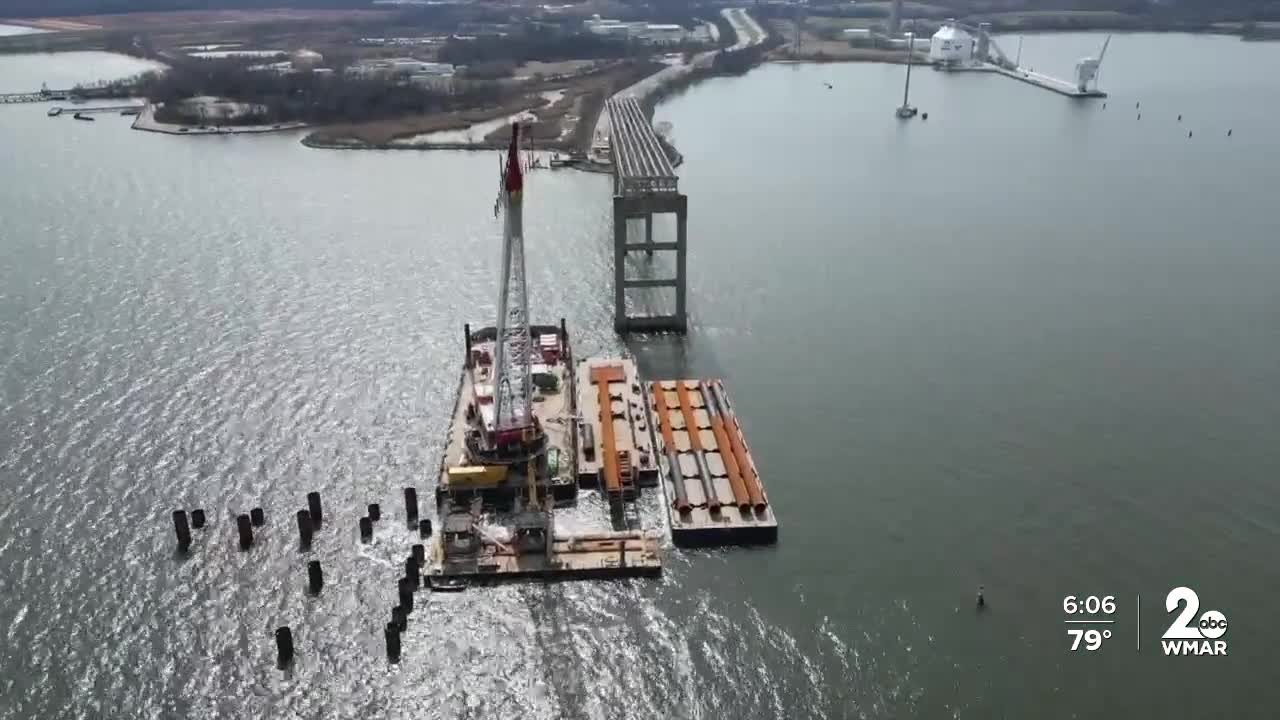Leaders mark 2 years since the Francis Scott Key Bridge collapse