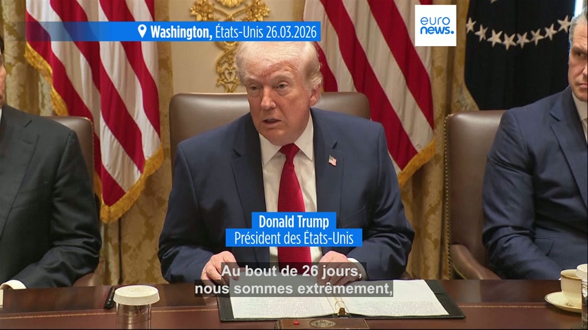 Guerre en Iran : Donald Trump assure être « extrêmement » en avance sur ...