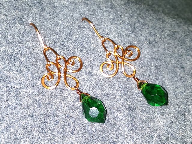 Simple earring for beginners - Handmade jewelry 24