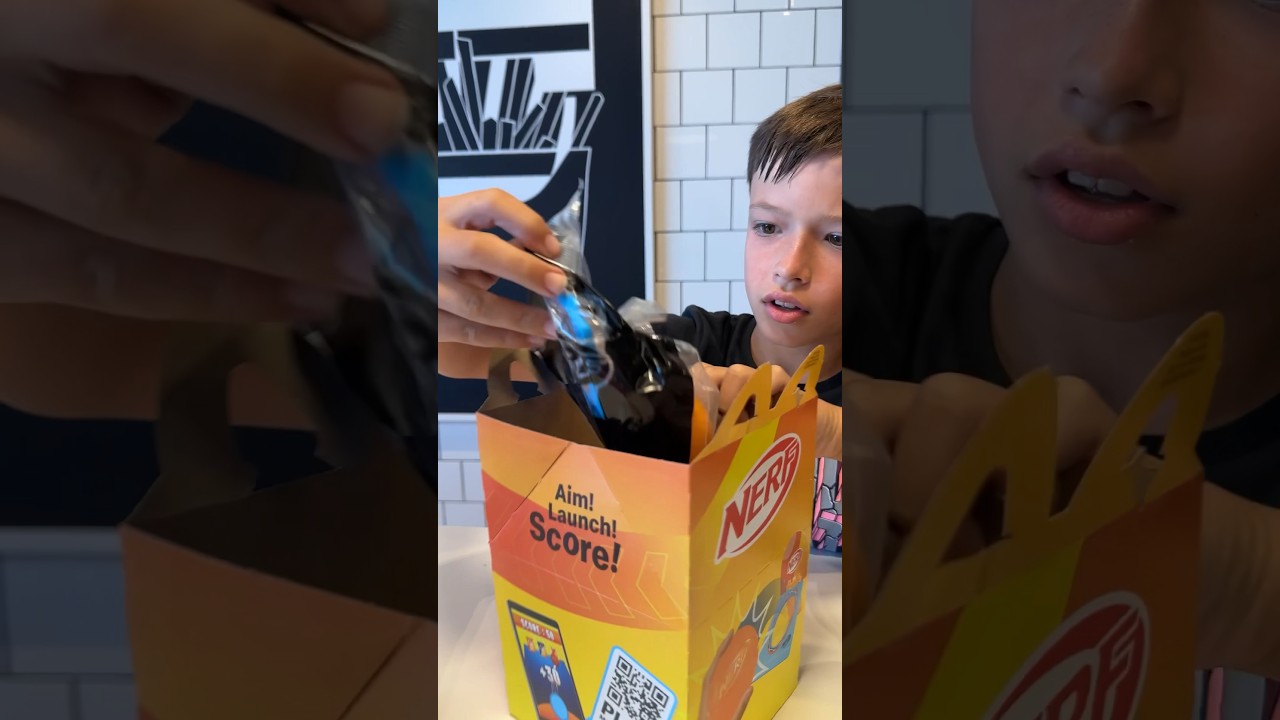 Nerf Toys at McDonalds!