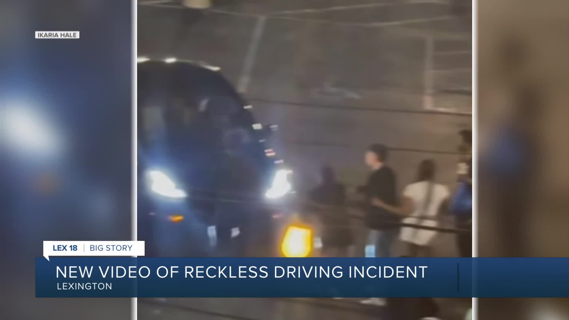 New video of reckless driving incident