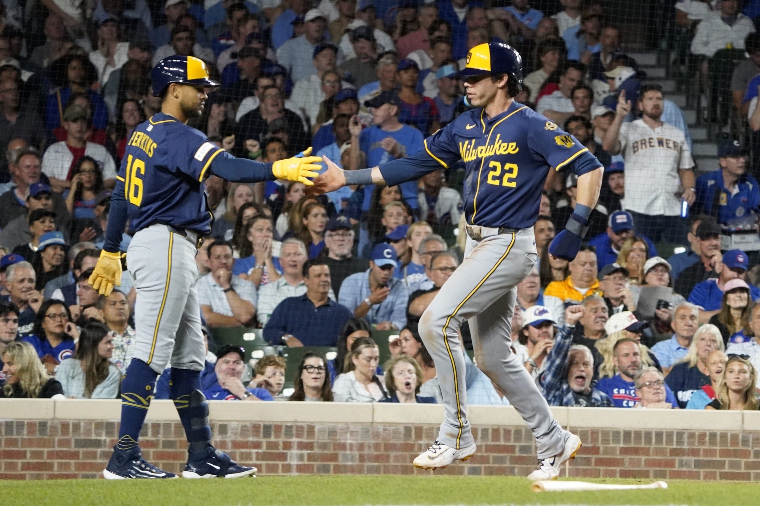 Brewers’ Blake Perkins gave the best response to getting optioned to minors