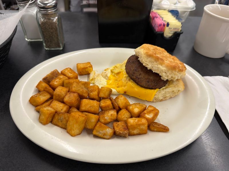 This South Carolina diner serves a plate of biscuits and gravy that ...