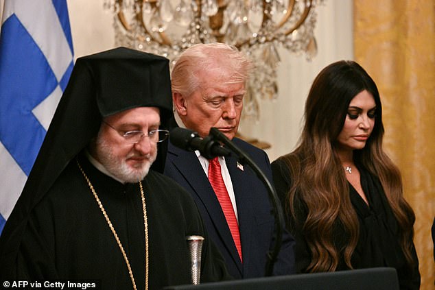 Trump fawns over his 'Greek queen' Kimberly Guilfoyle as she makes ...