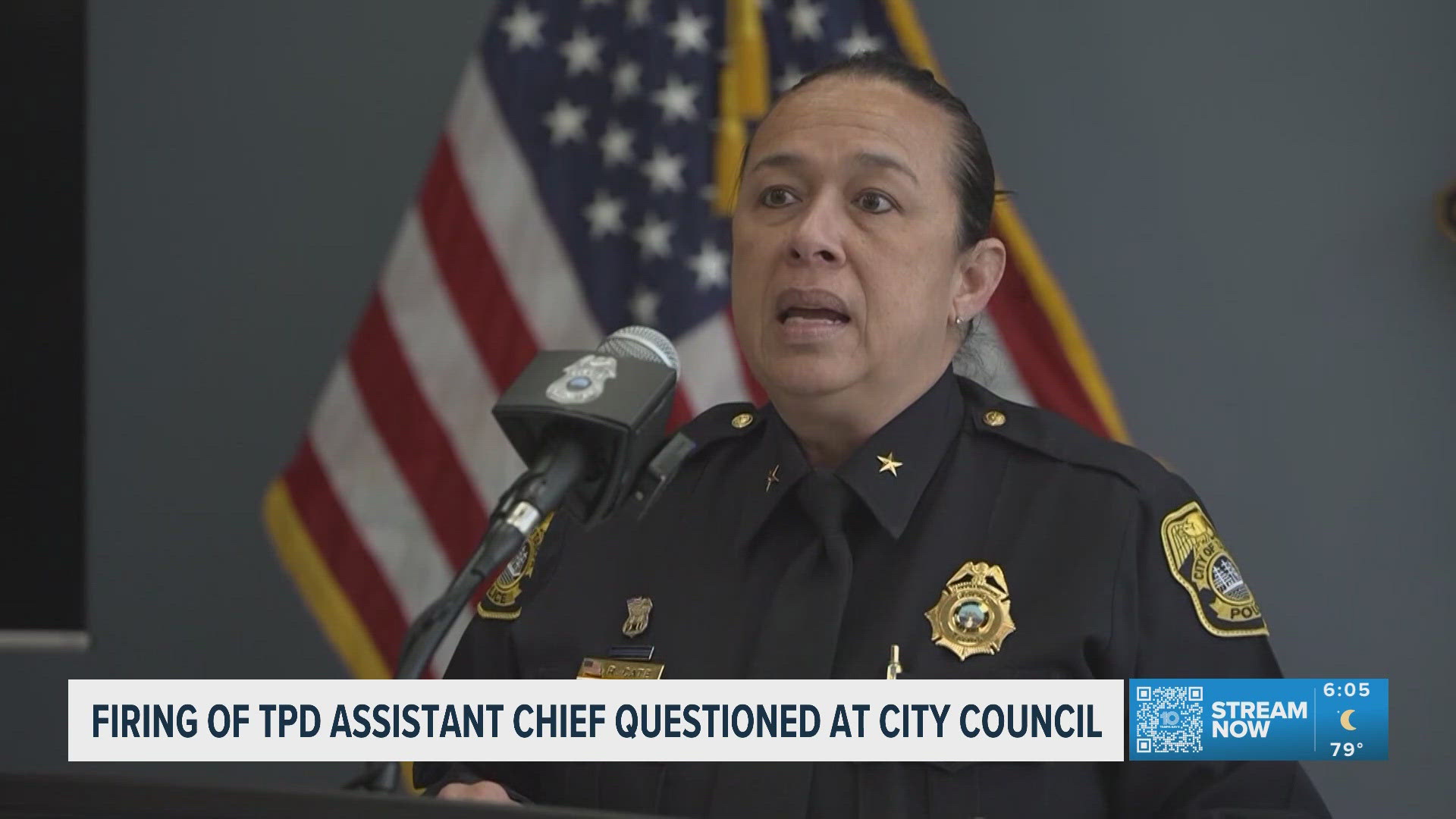 Firing of TPD assistant chief sparks questions at city council meeting