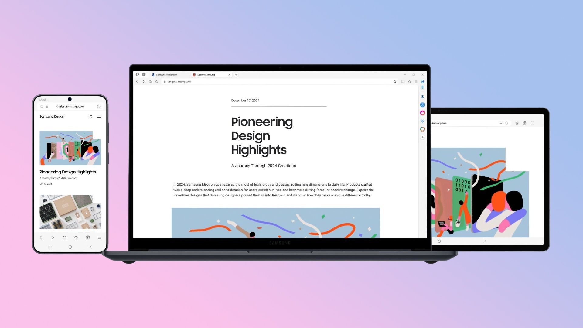 Samsung's browser is going beyond Galaxy phones and tablets