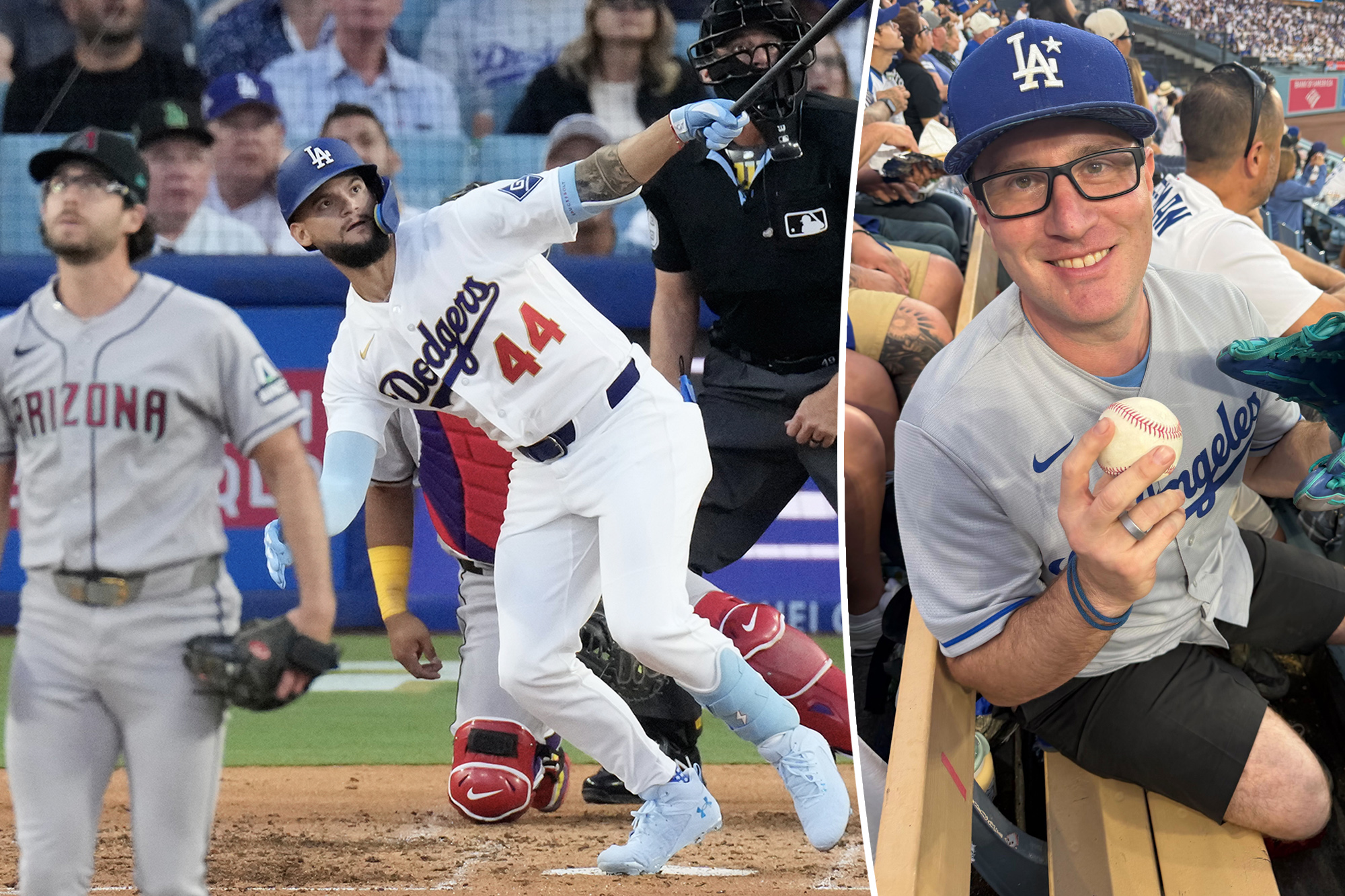 Dodgers fan who caught team’s first 2026 home run reveals plan for ...