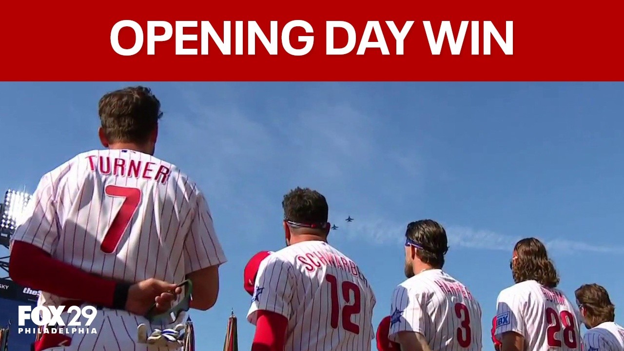 Phillies start season strong with a 5-3 win: Fans react
