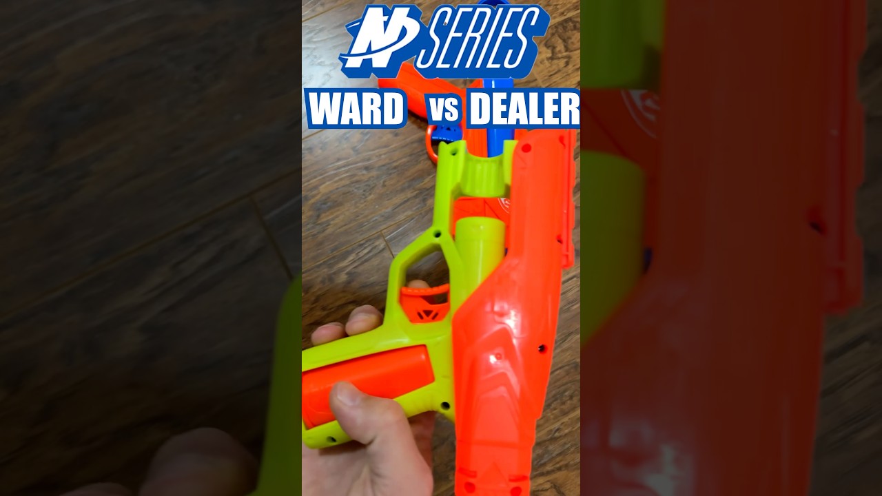 NERF 1v1: Dealer vs Ward (N-series)
