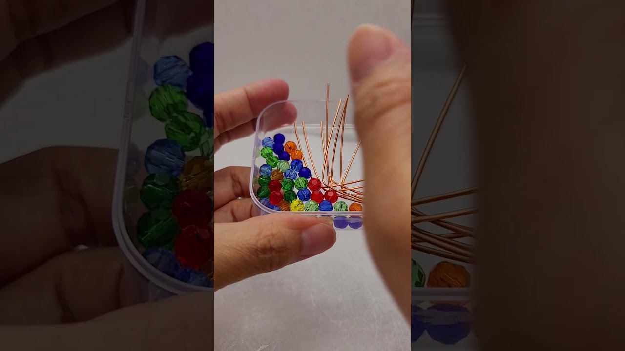 How to make jewelry for Noel | String of colorful Christmas lights # ...