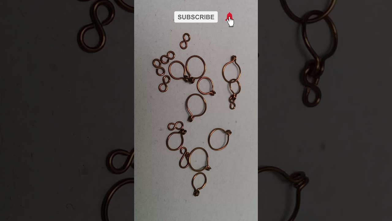 How to make simple circle link bracelet #shortsvideo #diy #handmade # ...
