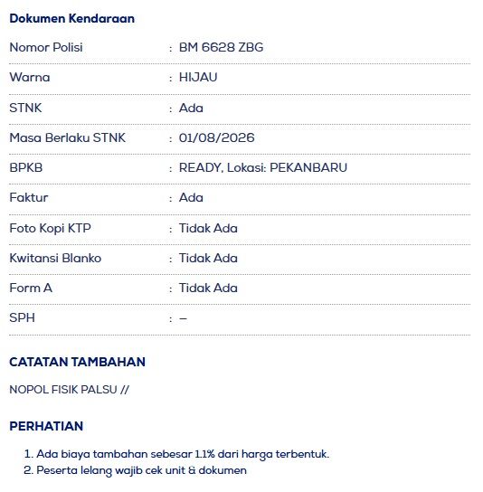 Lelang motor Honda BeAT bekas tahun 2025, siapkan uang segini