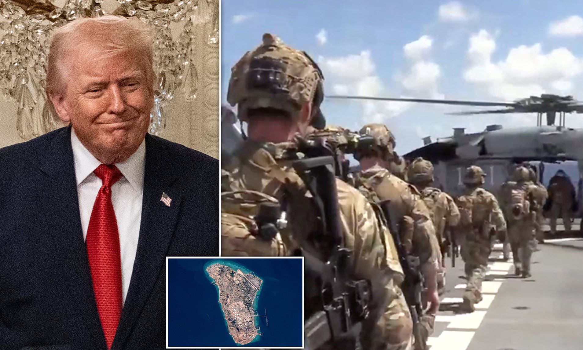 Trump mulls sending 10,000 ground troops to Middle East amid peace talks