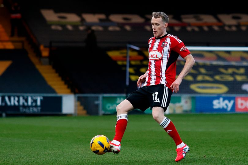 Exeter City injury blows confirmed as key trio unlikely to play this season