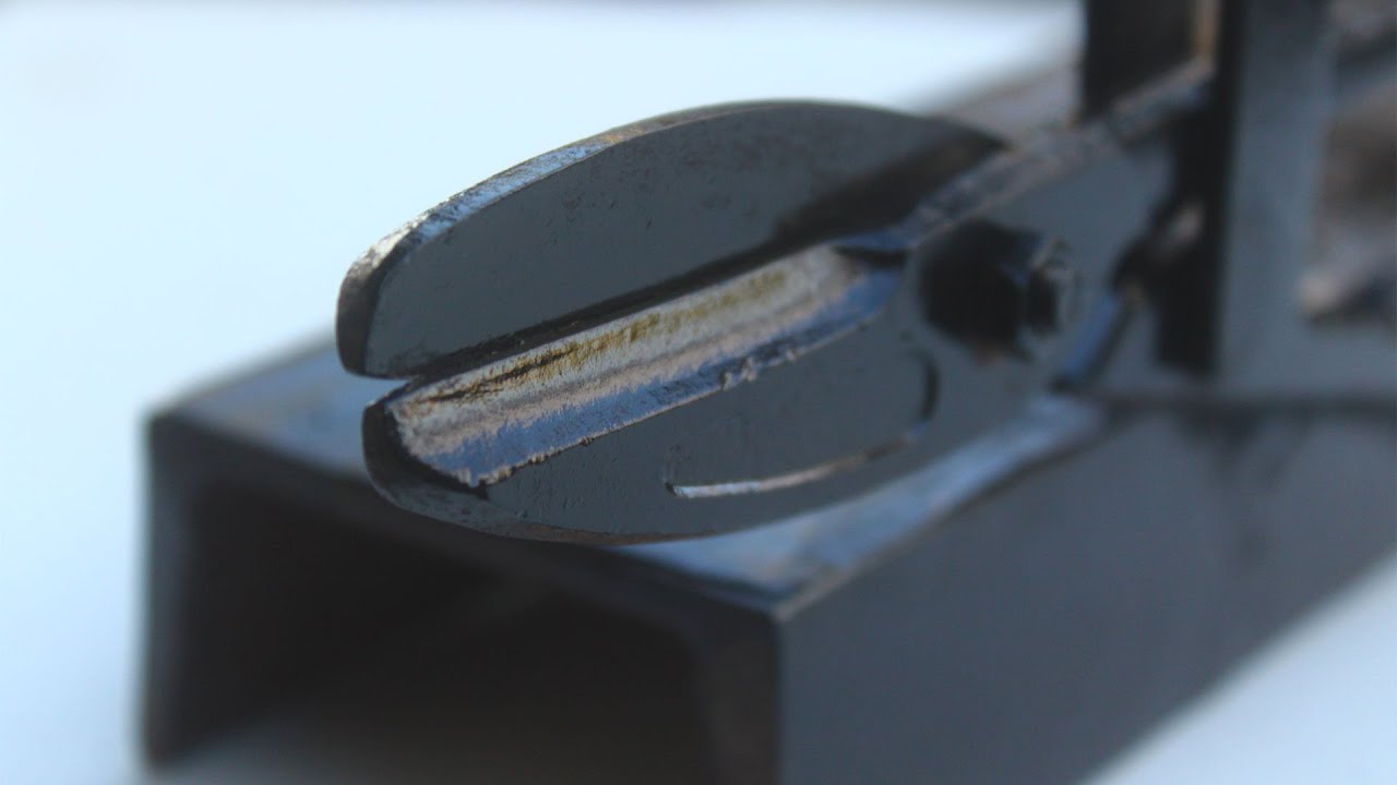 Great idea DIY invention! Sheet metal cutting tool