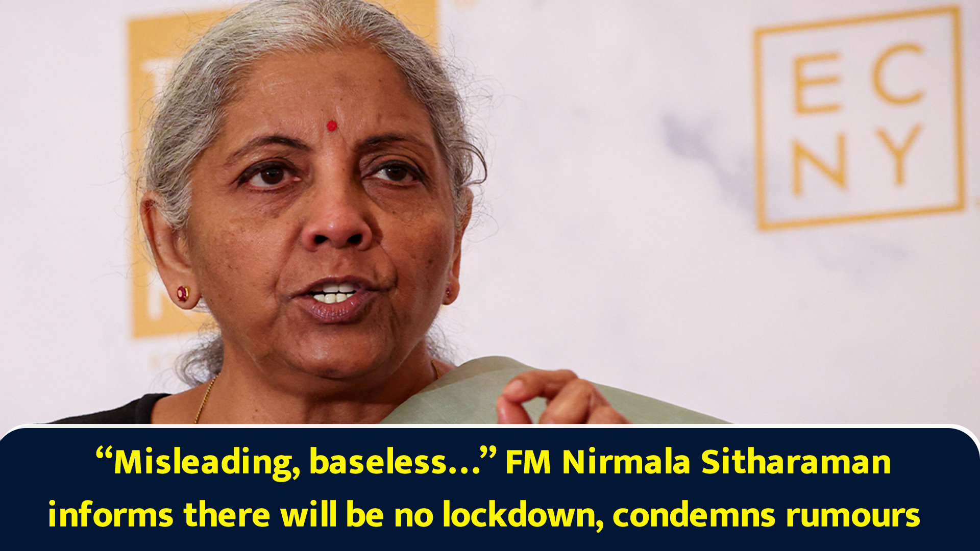 Misleading, baseless... FM Nirmala Sitharaman informs there will be no ...