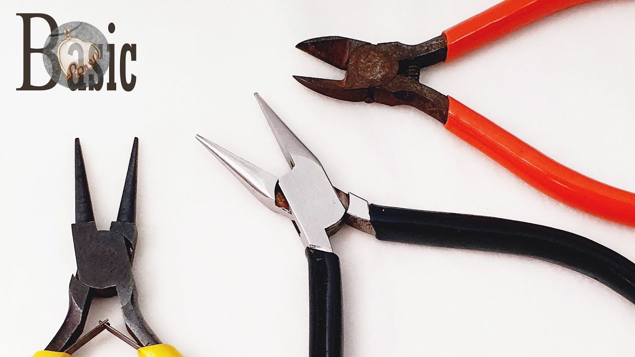 Three basic types of pliers | Round Nose Plier | Flat Nose Plier ...