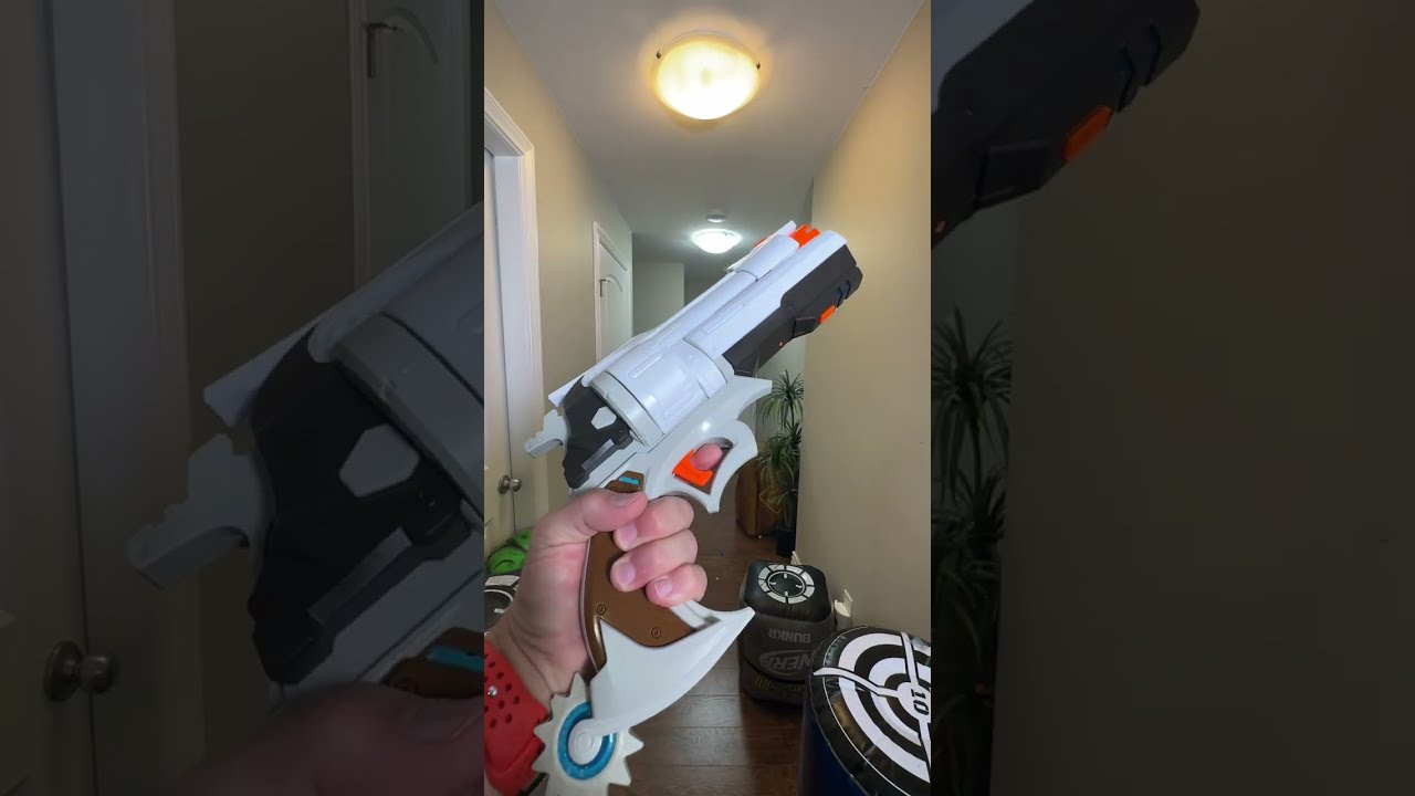 Overwatch nerf revolver!