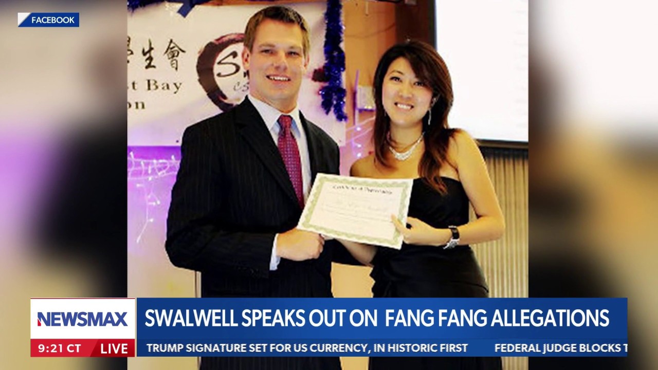 Eric Swalwell speaks out on Fang Fang allegations