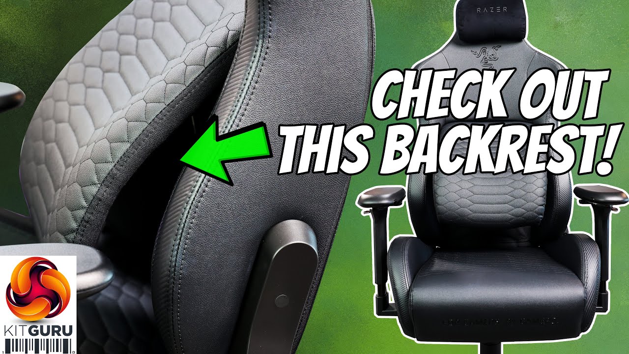 Razer Iskur gaming chair - it's their first!
