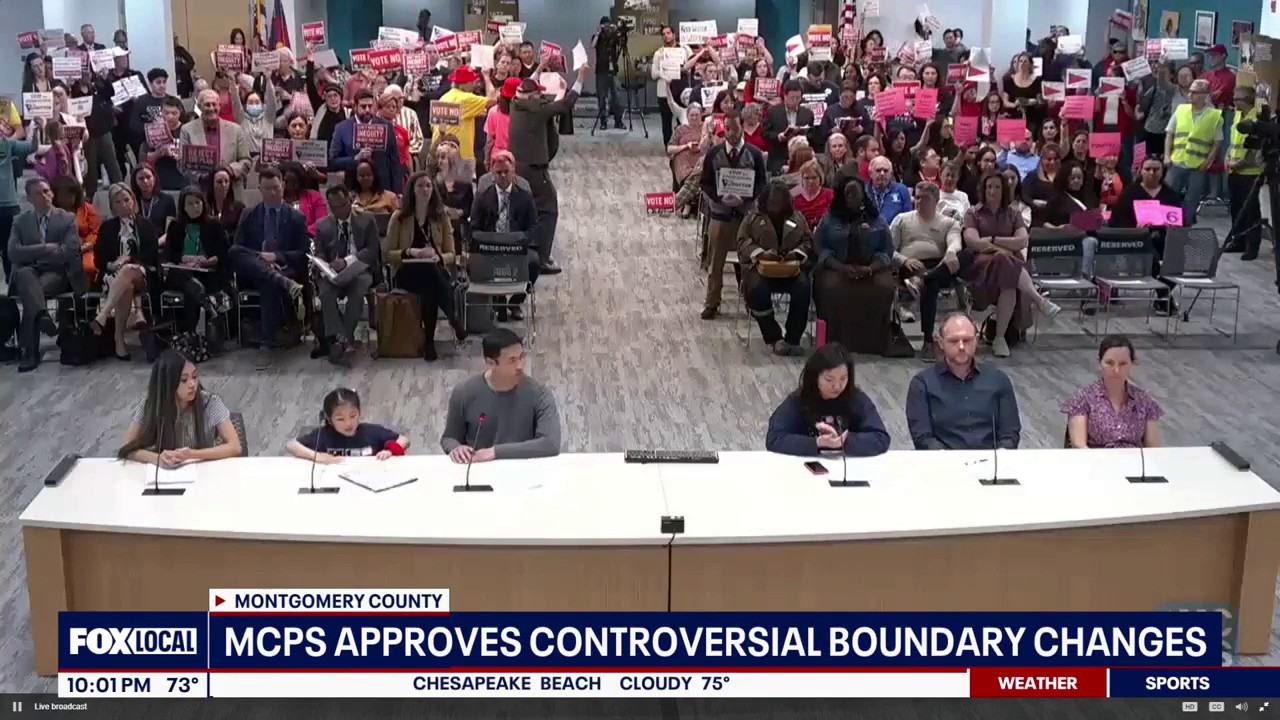 MCPS approves controversial boundary change plan