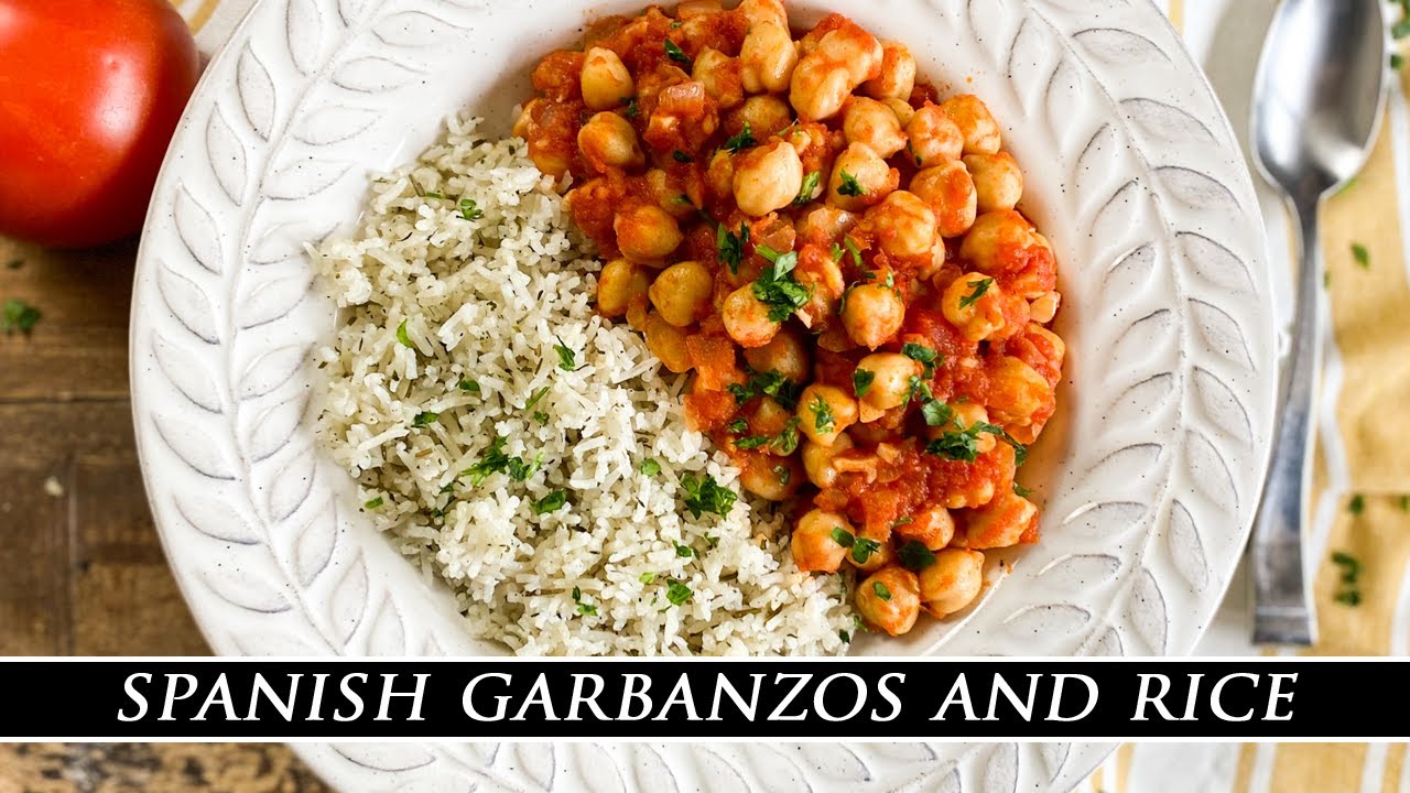 Smoky Spanish garbanzos with herbed basmati rice | Easy flavorful ...