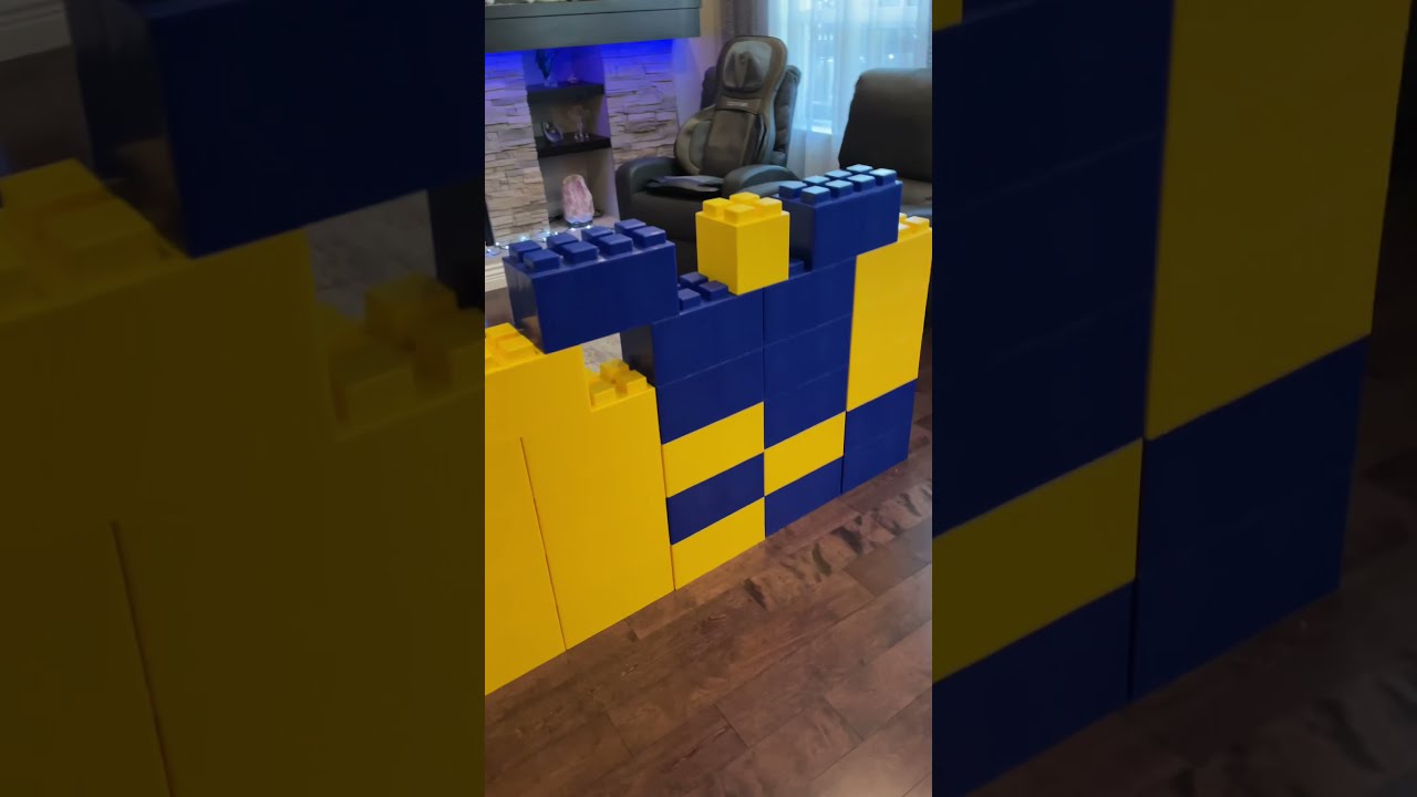 Nerf Lego fortress | MacDannyGun #shorts