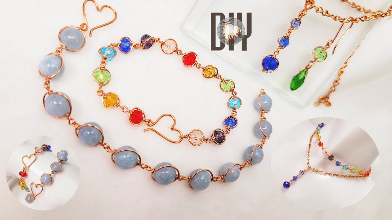 Heart clasp bracelet | Simple and fast | What can you do with simple ...