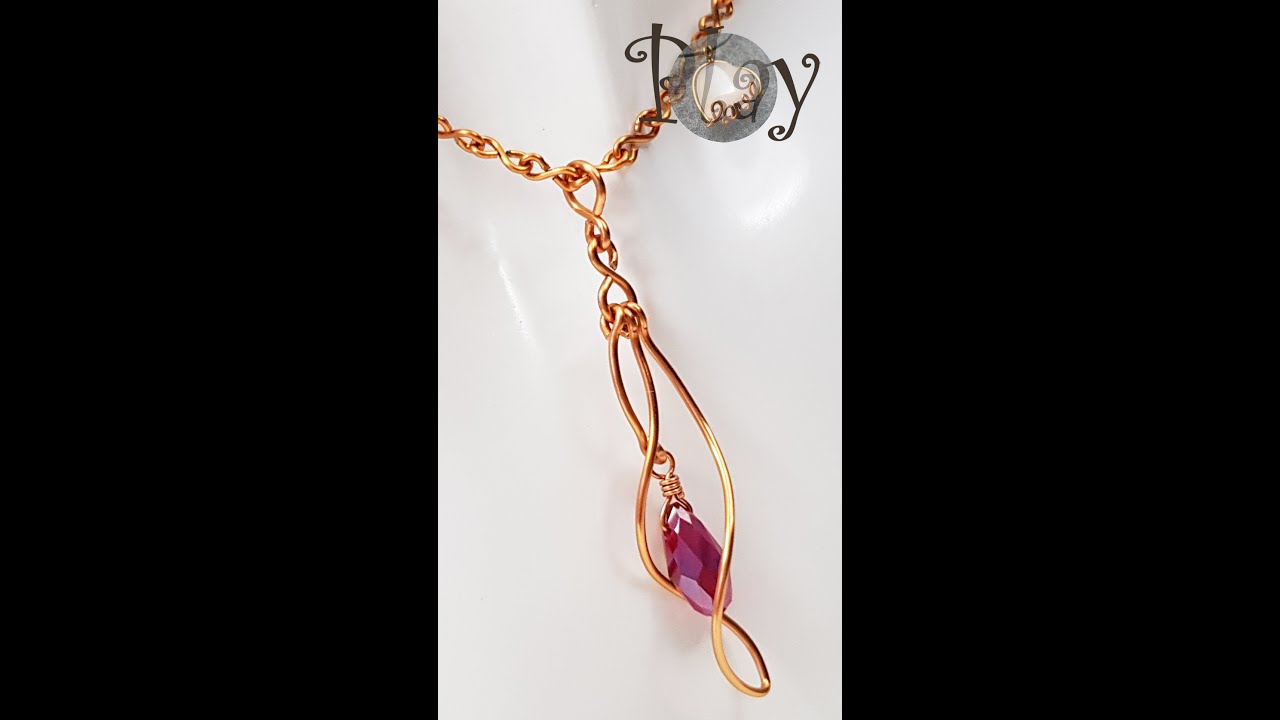 Play with wire | Twisted leaves | Earrings | Pendant @LanAnhHandmade ...